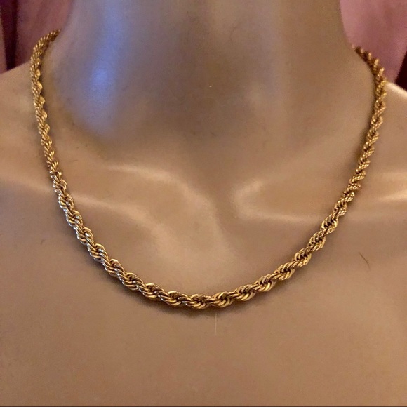 Vintage | Jewelry | Vintage Rope Chain | Poshmark